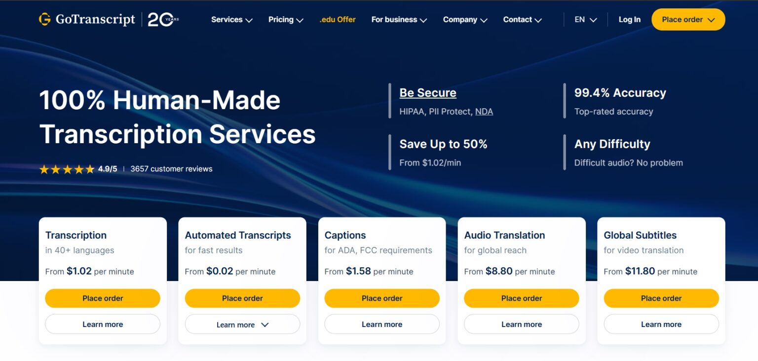 9 Best Transcription Software Tools That Crush Manual Typing (2025)